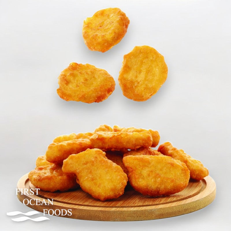 (First Ocean Foods) Frozen Crispy Chicken Nuggets - 1kg