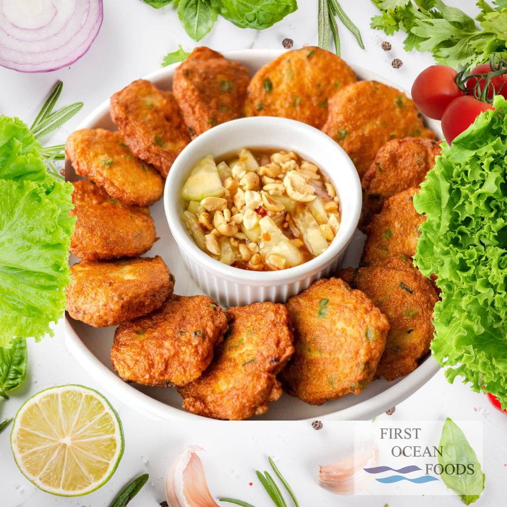(First Ocean Foods) Frozen Thai Fish Cake - 1KG