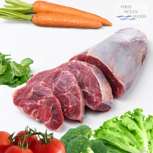(First Ocean Foods) Frozen Beef Golden Coin Whole - 1.5kg