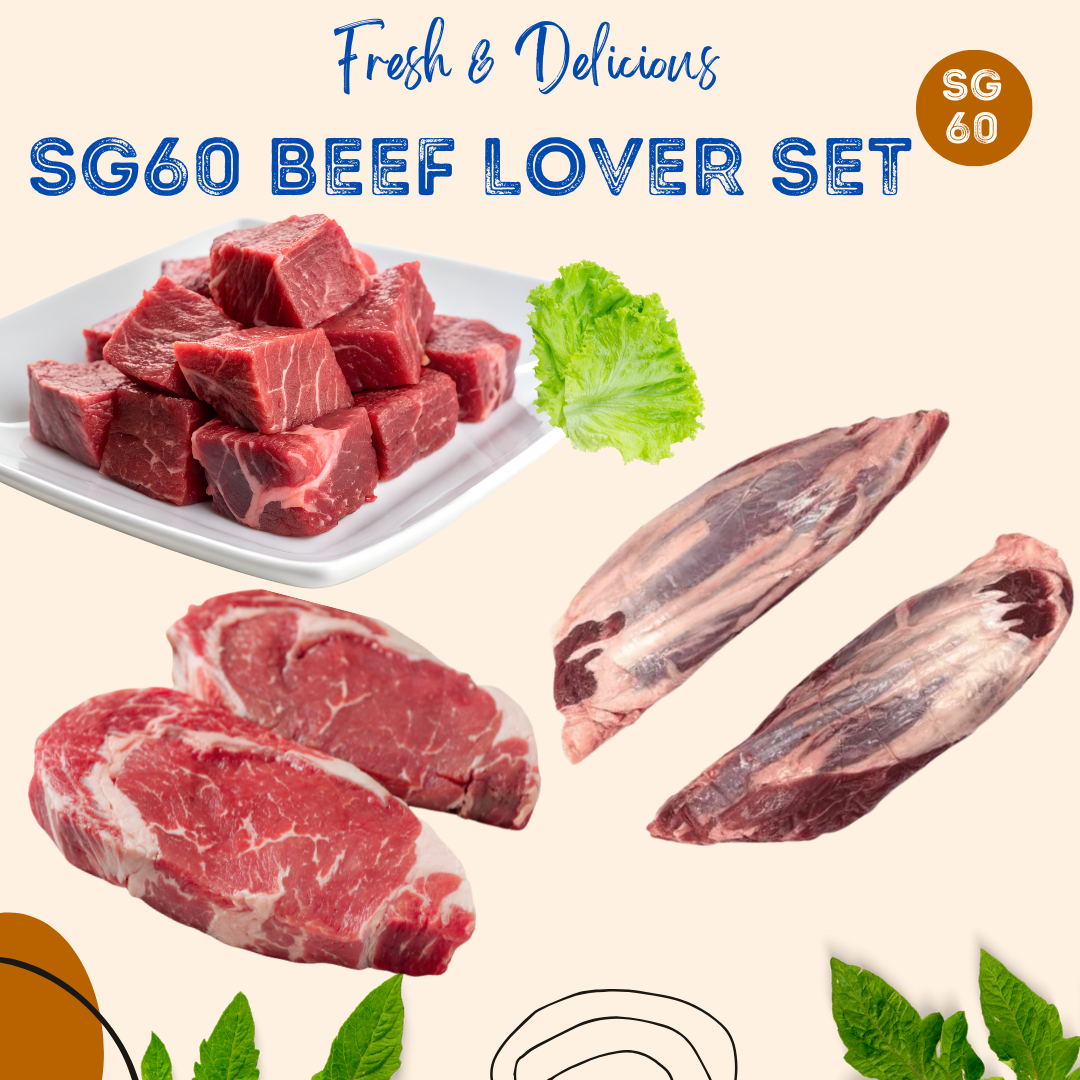 (First Ocean Foods) SG60 Beef Lover Set - Bigger Savings!