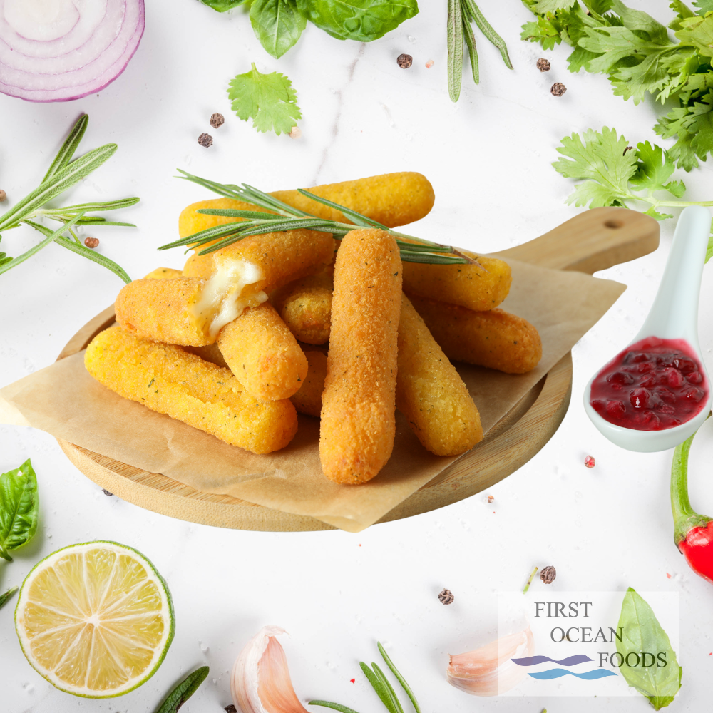 (First Ocean Foods) Frozen Cheese Stick - 1KG