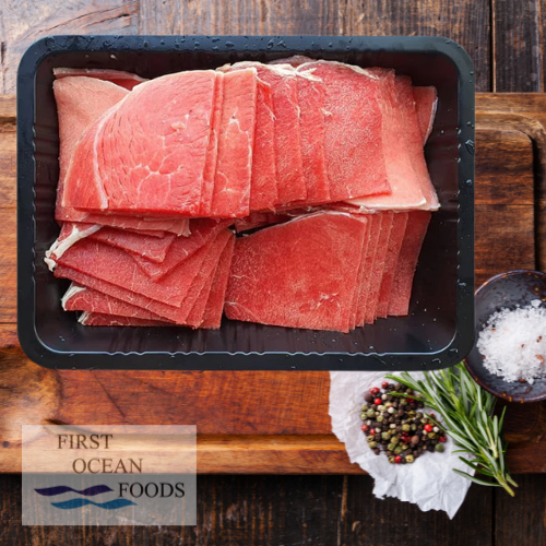Frozen Beef Chuck Tender Sliced - 2KG – First Ocean Foods