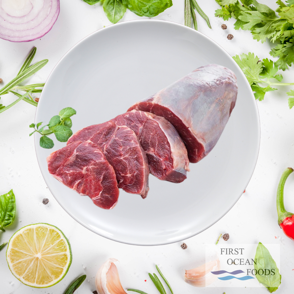 (First Ocean Foods) Frozen Beef Golden Coin Whole - 1KG (20% OFF SAVE