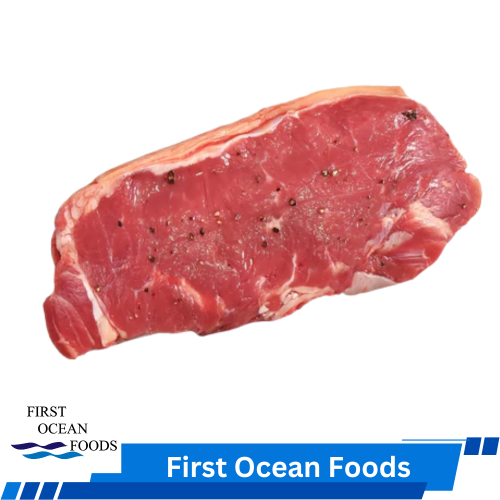 (First Ocean Foods) Australian Grass Fed Beef Striploin Sliced - 1kg